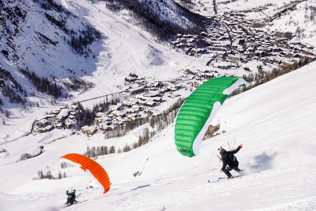 Speed riding training course - Speed riding school - Alps - France